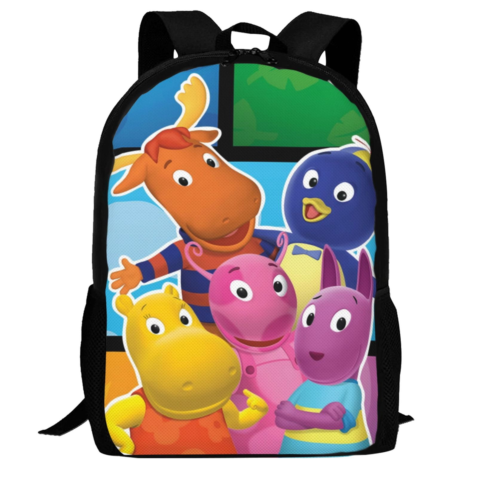 Casual Shoulder Bookbag, The Backyardigans Backpack Knapsack Travel Bag ...