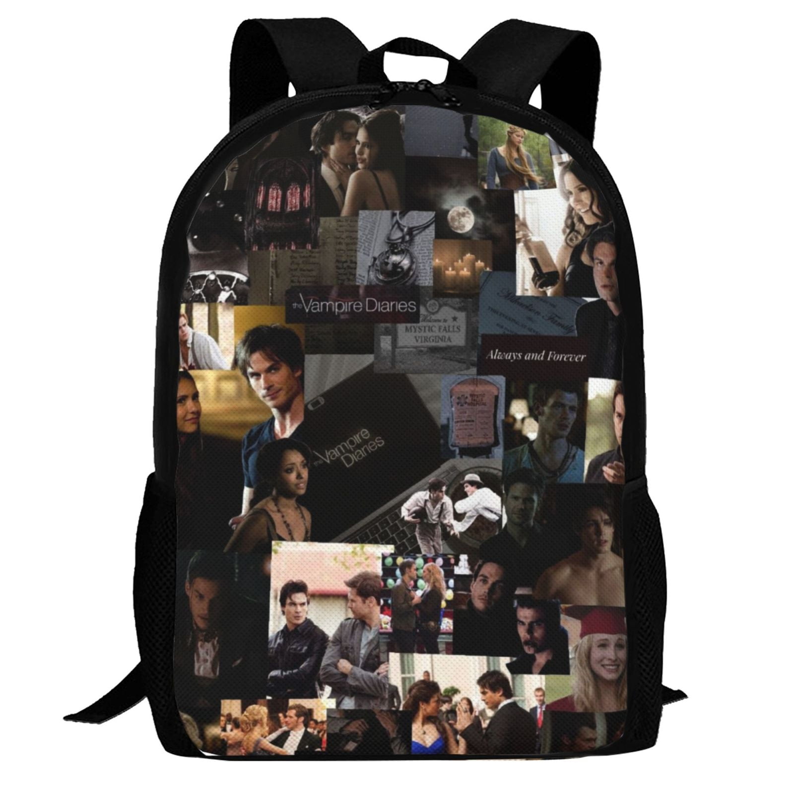 Casual Shoulder Bookbag, The Vampire Diaries Backpack Travel Bag ...