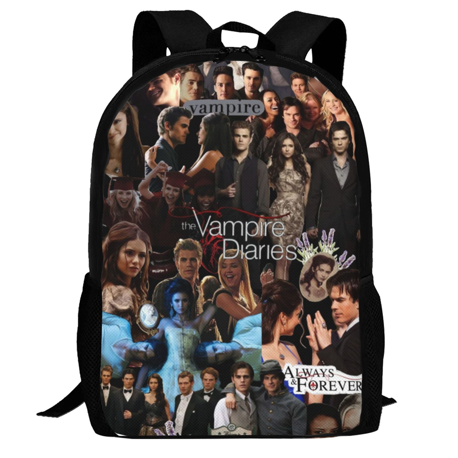 Casual Shoulder Bookbag, The Vampire Diaries Backpack Travel Bag ...