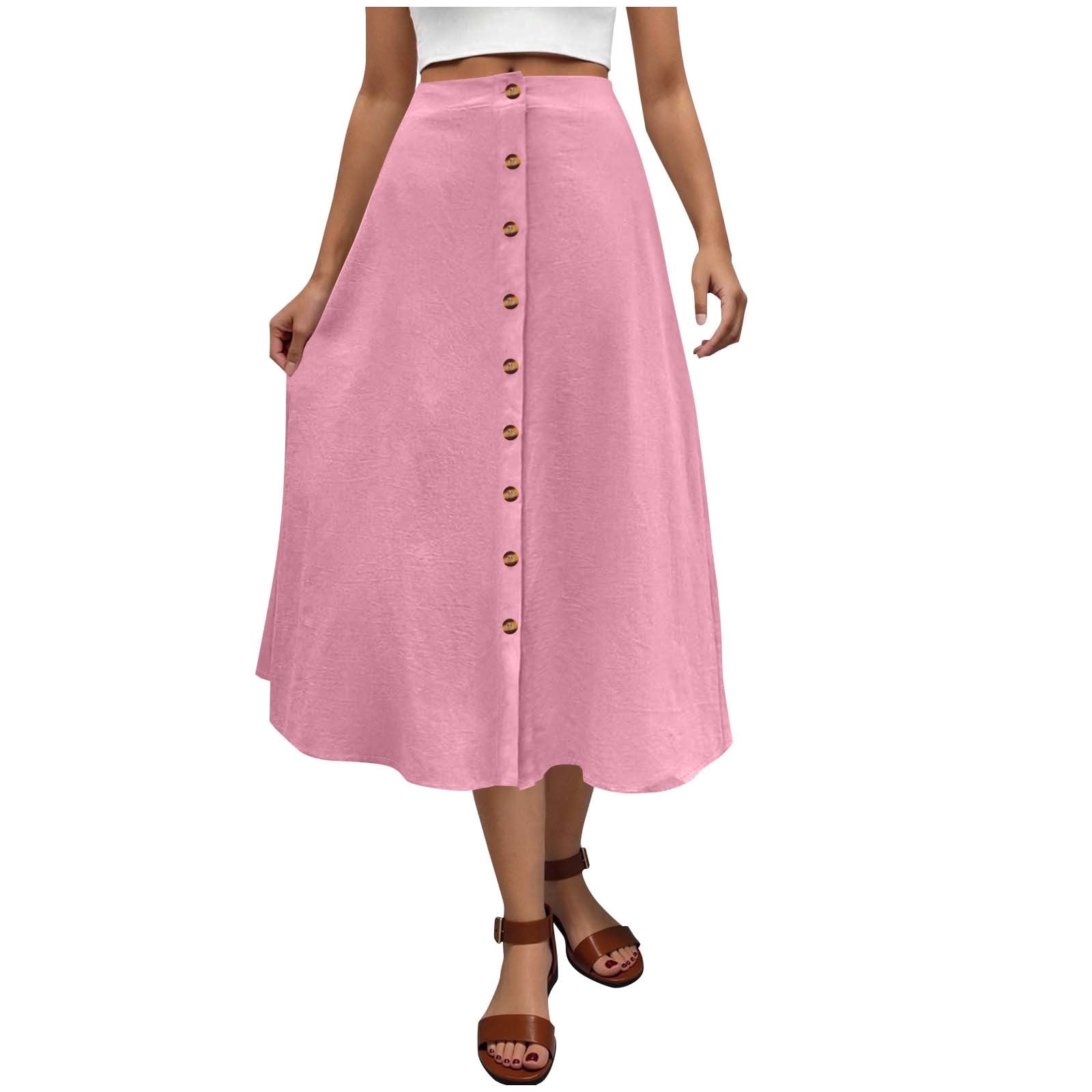 Casual Skirts for Woman on Clearance Womens Trendy Summer Skirts 2025 ...