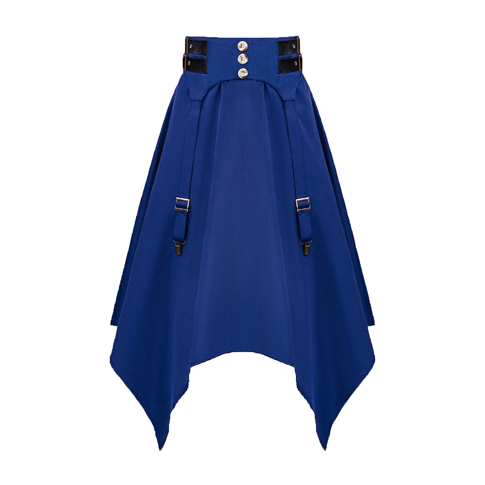 Casual Skirts for Women Women Medieval Renaissance Vintage Elastic High ...