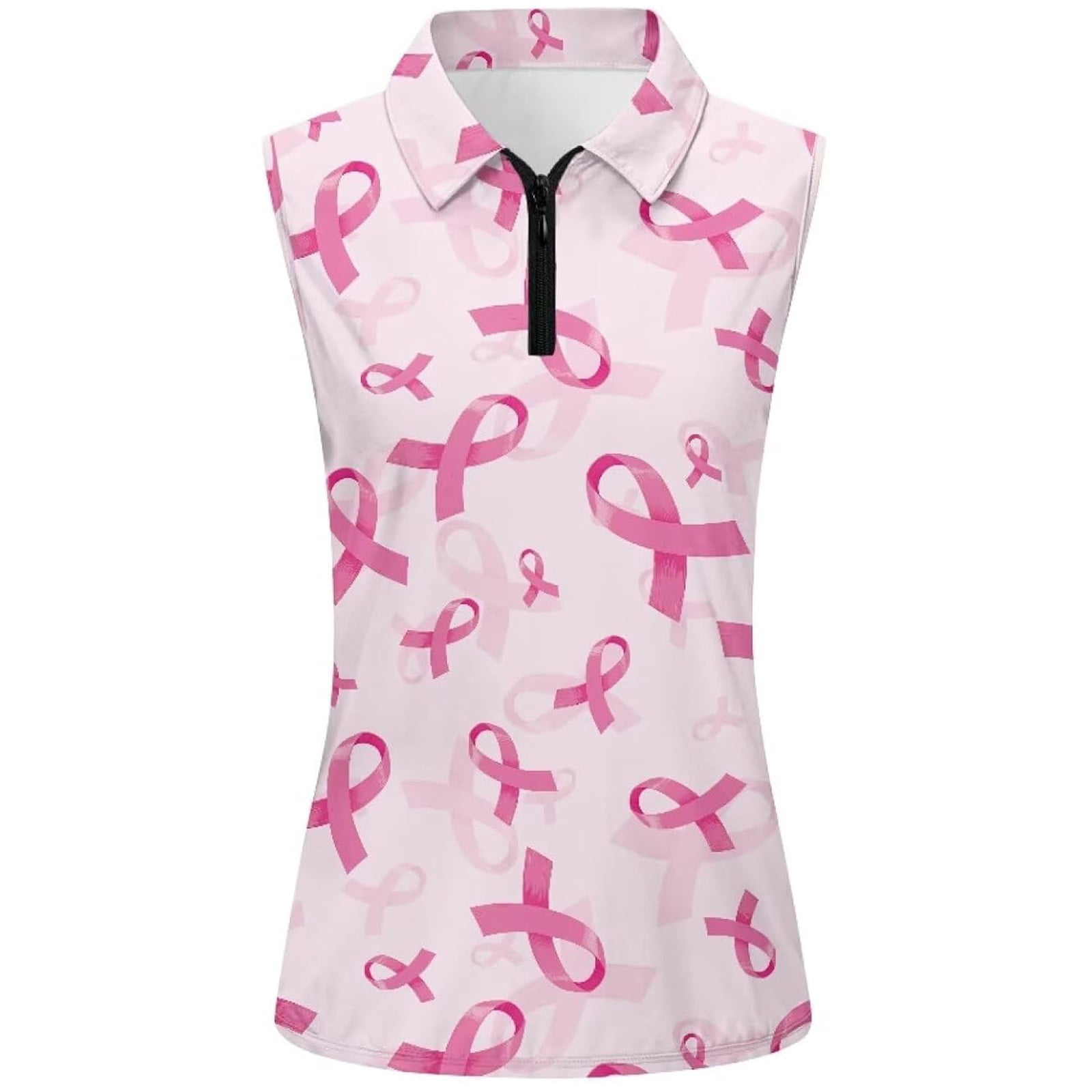 Casual Sleeveless Tank Top with Printed Collar for Everyday Wear ...