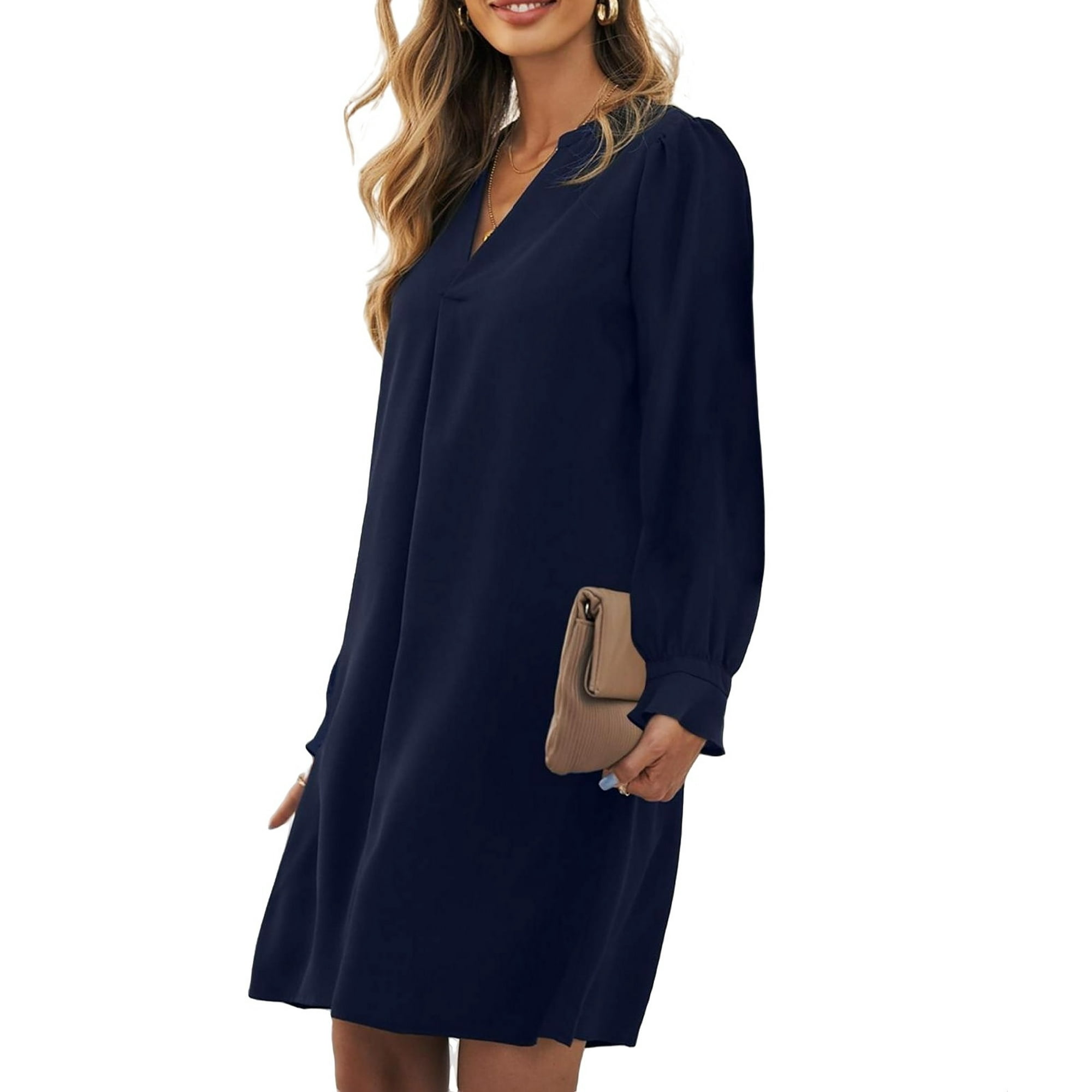Navy Blue Casual Dresses