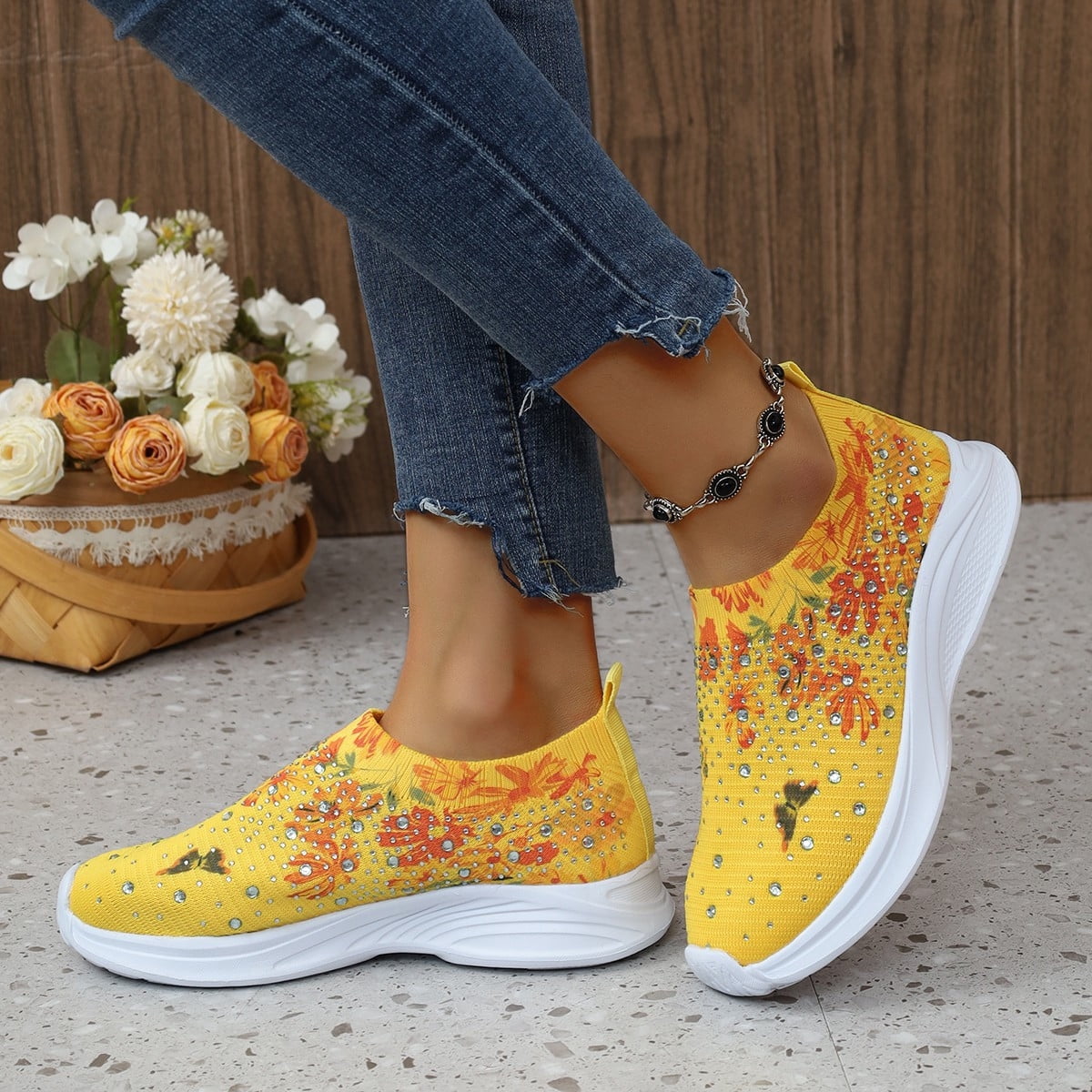 Casual Sports Footwear for Women, Featuring Breathable Materials ...
