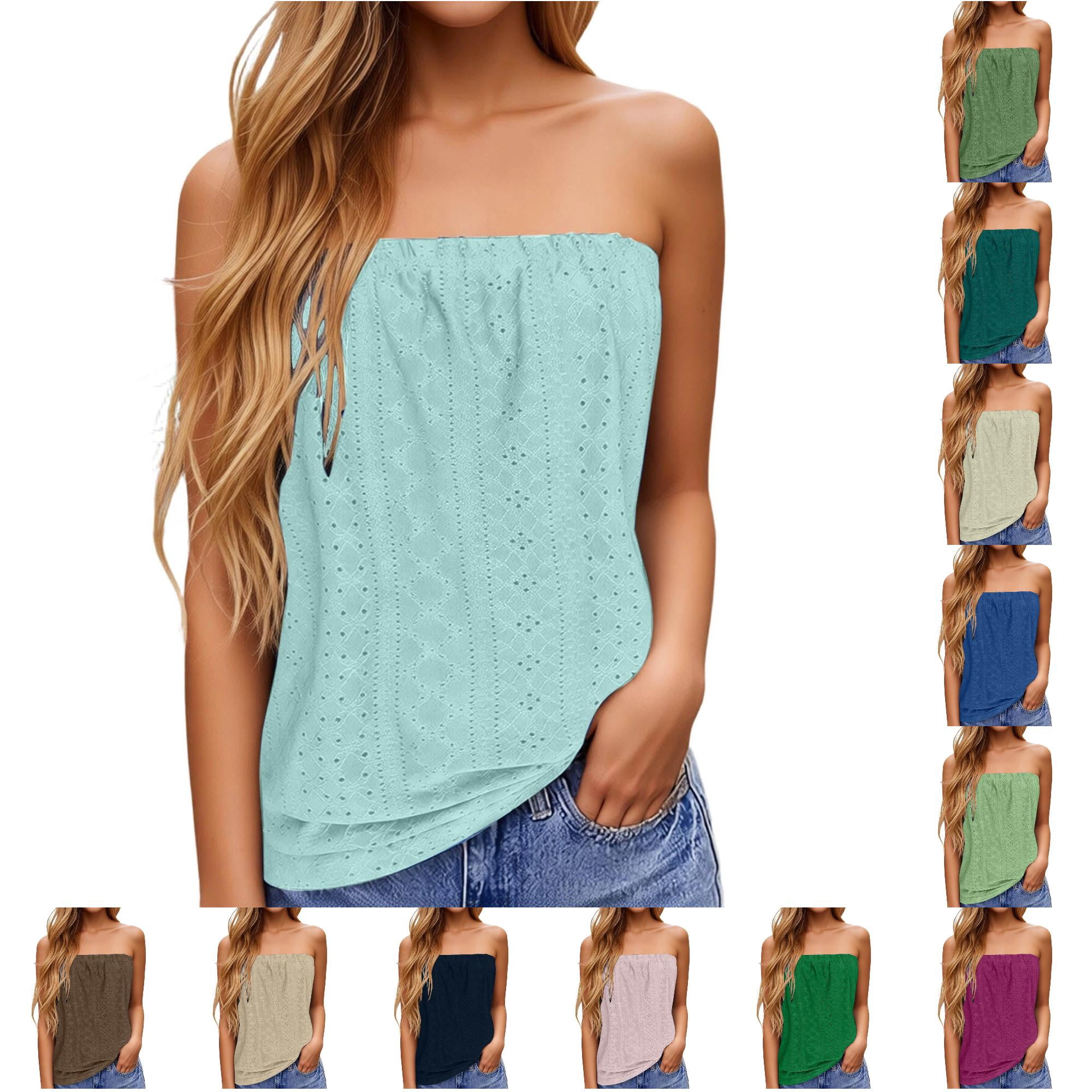 Casual Stretch Camisole Top Comfortable Relaxed Fit Solid Color ...
