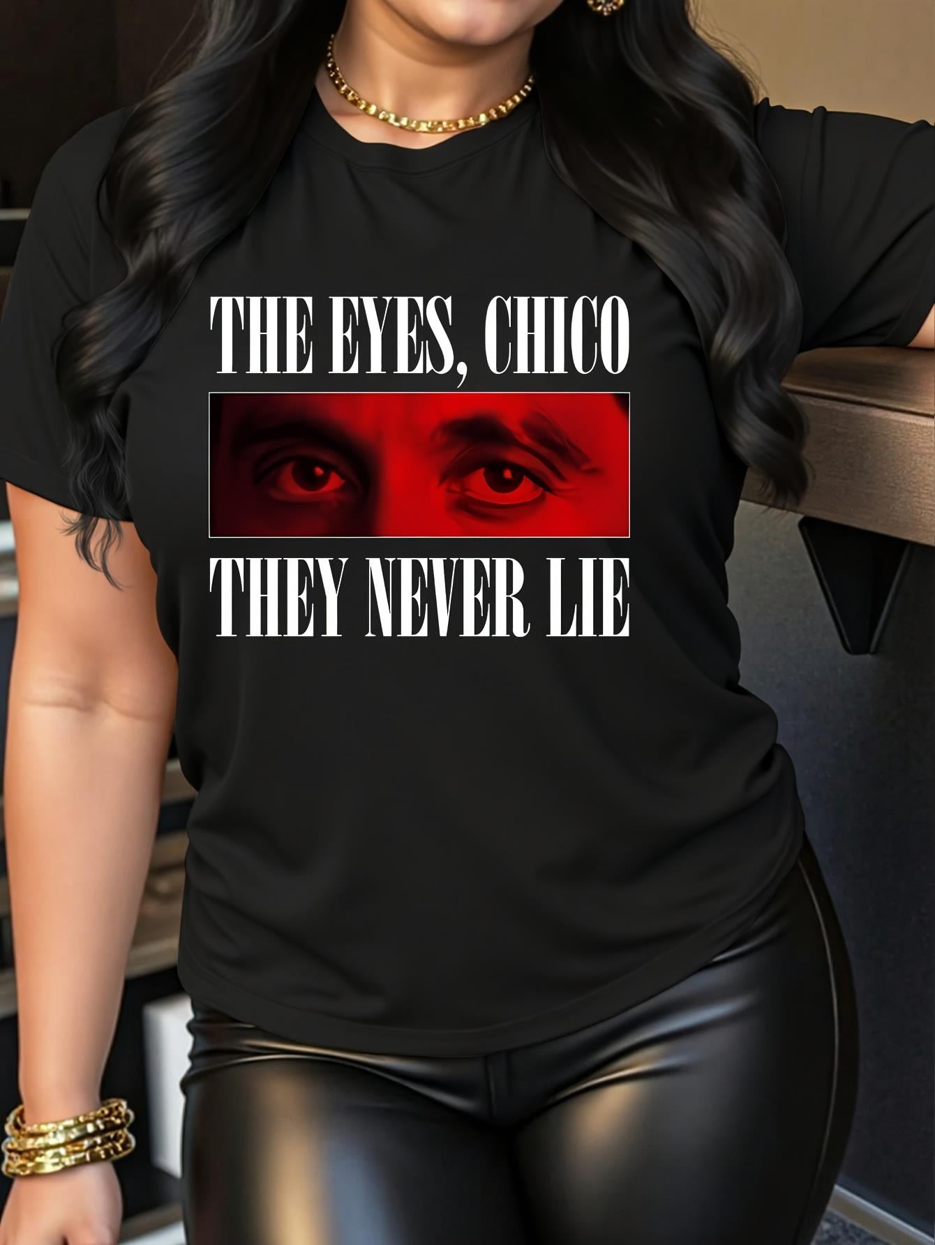 Casual Stylish Top for Black Women Featuring a Round Neck And Short ...