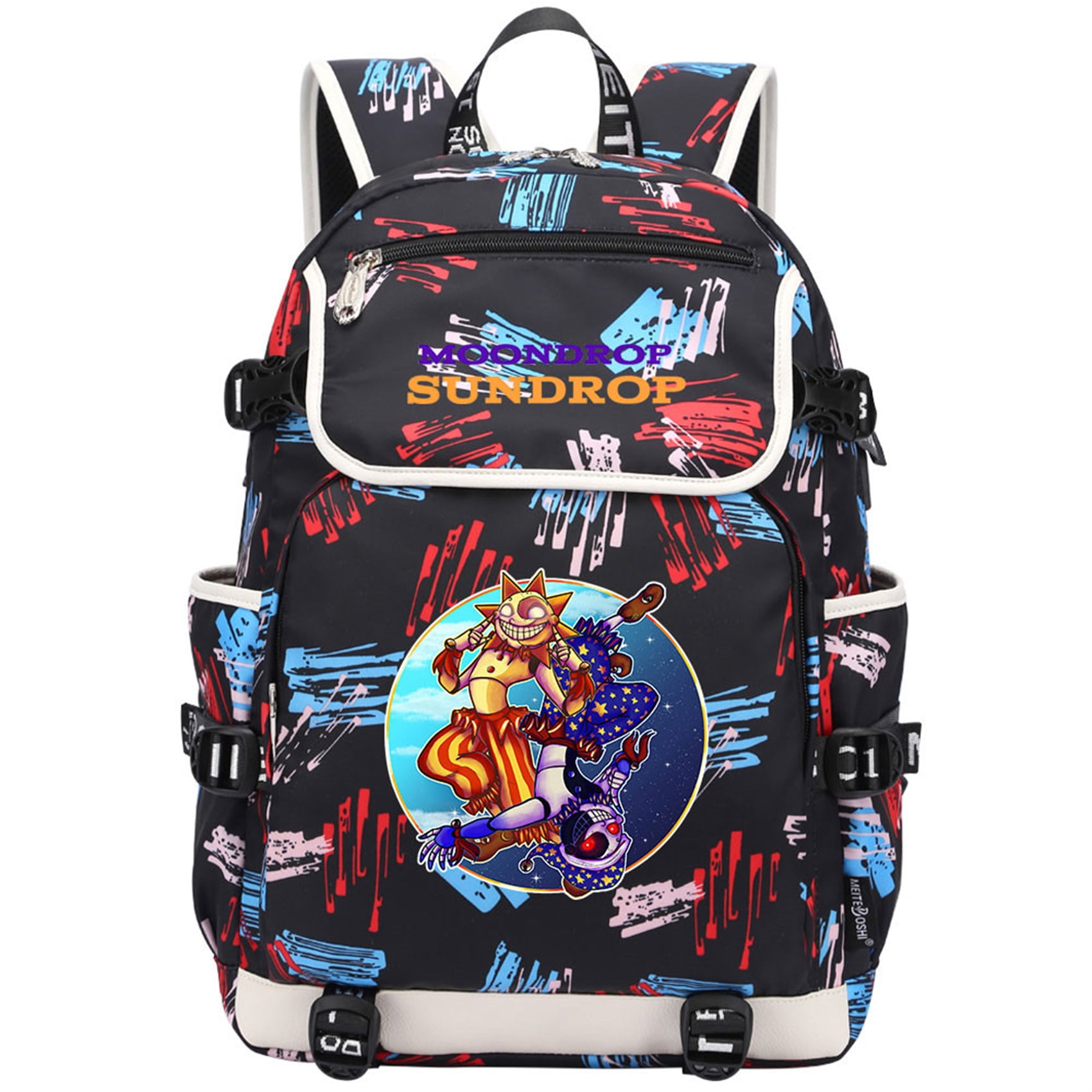 Casual Sundrop&Moondrop Backpack Teen Waterproof Laptop Knapsack ...