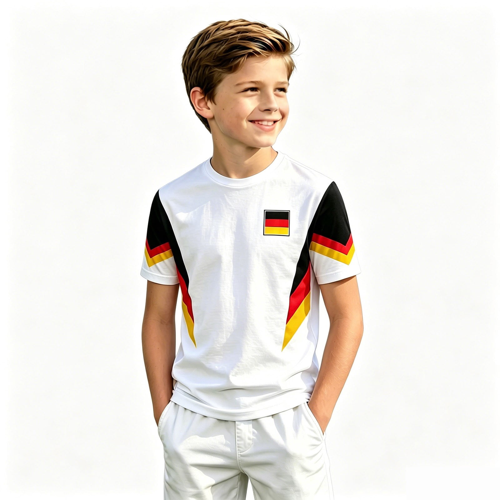 Casual Tee for Baby Boy Versatile Football Enthusiast Modern Design ...