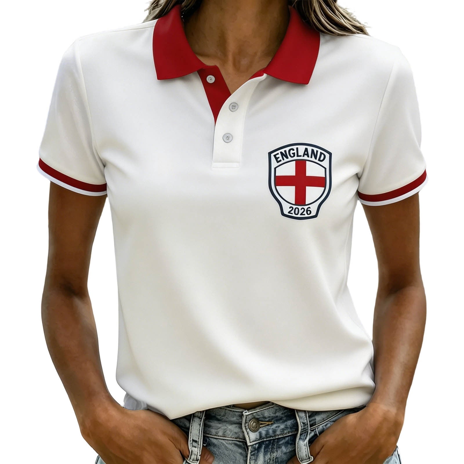 Casual Top for Women Logo Printed Crew Neck Short Sleeve Comfort ...