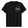 Casual Top for Youth Boy Prints Graphic Letter Short Sleeve Petite Tops ...