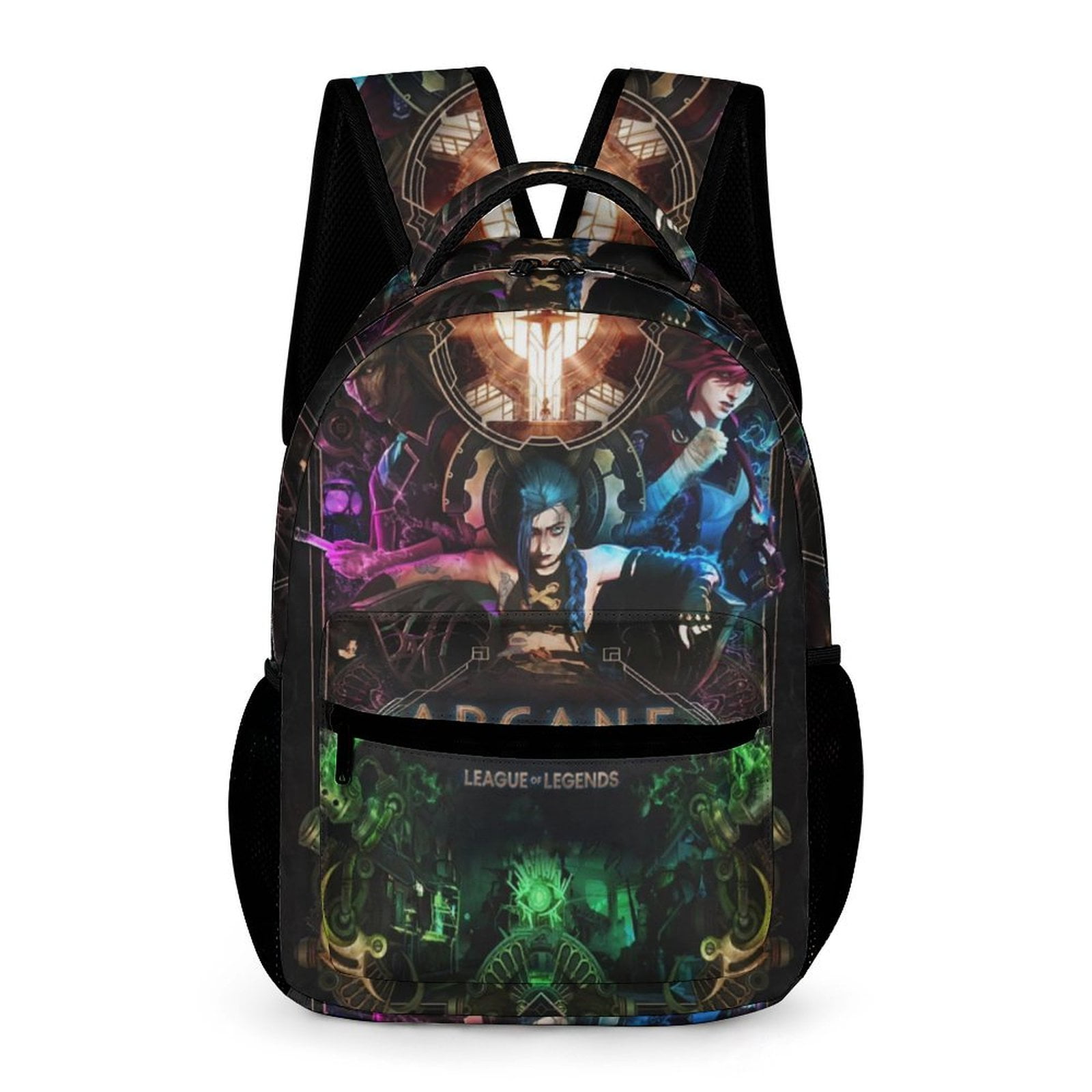 Casual Unisex Lightweight Backpack Arcane League of Legends Laptop ...