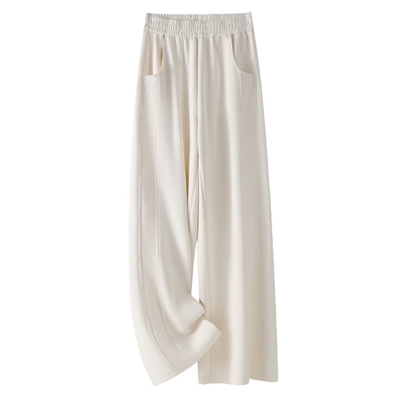 Casual Wide-Leg Sports Pants, New Summer Style, Loose Fit, High-Waisted ...