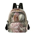 Casual Woman in Pink Dress Backpack for School,College and Travel ...