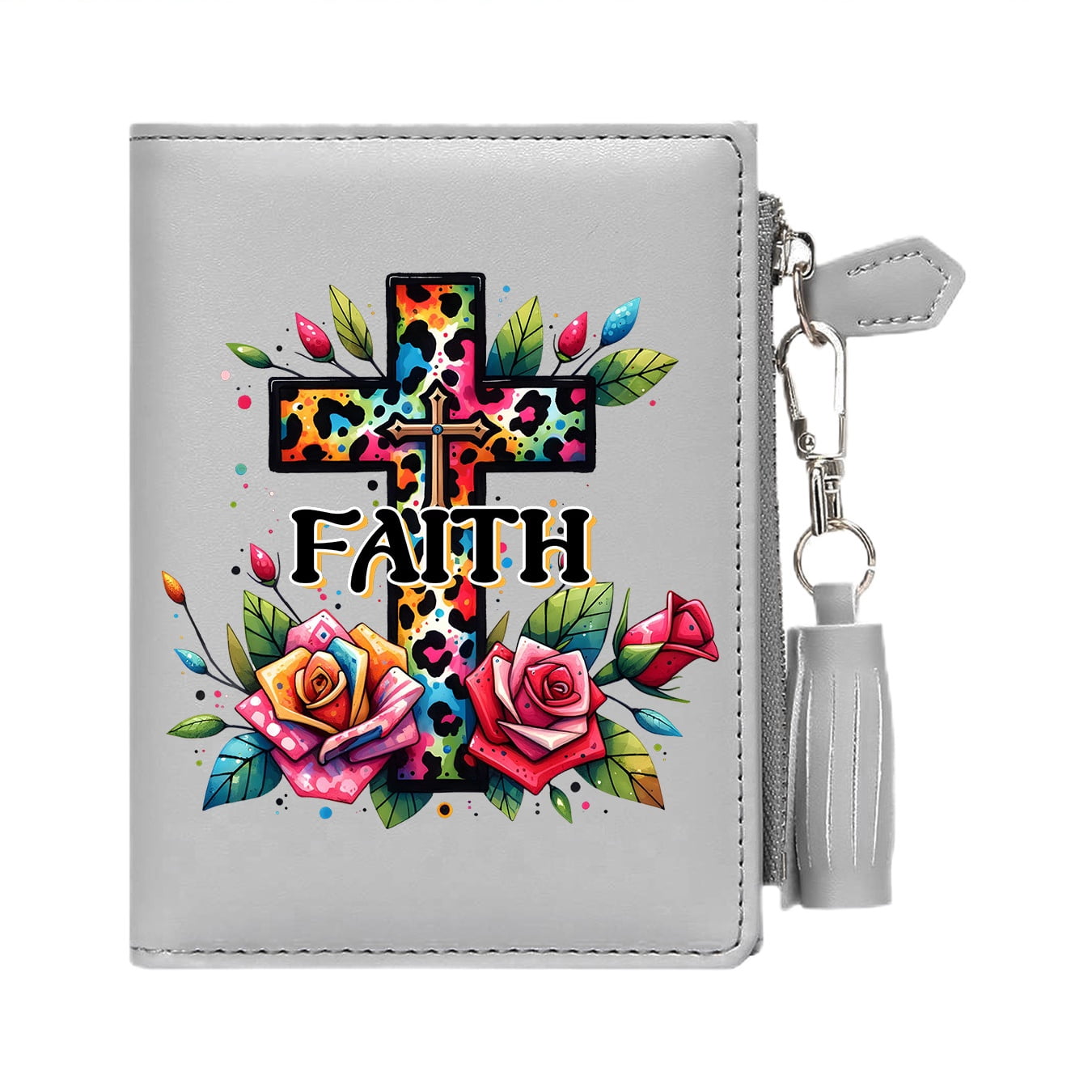 Casual Women Card Holder Wallet Cute Print Women Wallet PU Leather Long ...