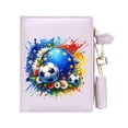 Casual Women Clutch Wallet Classic Pattern Purse PU Leather Multi Card ...