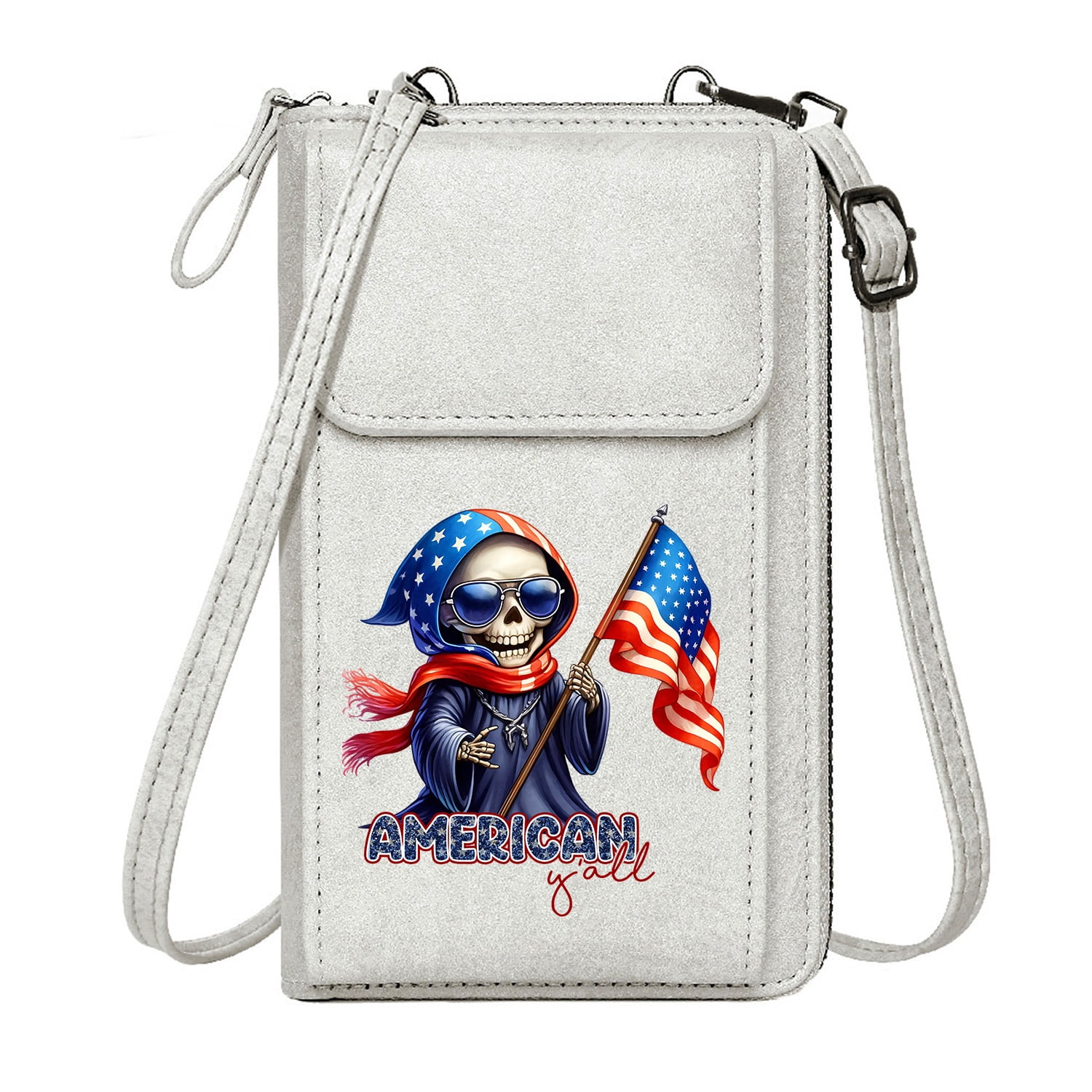 Casual Women Crossbody Bag Elegant Pattern Shoulder Bag PU Leather ...