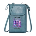 Casual Women Crossbody Phone Bag Elegant Pattern Small Crossbody Multi ...