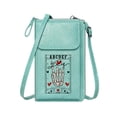 Casual Women Crossbody Phone Bag Minimalist Design Women Crossbody Soft ...