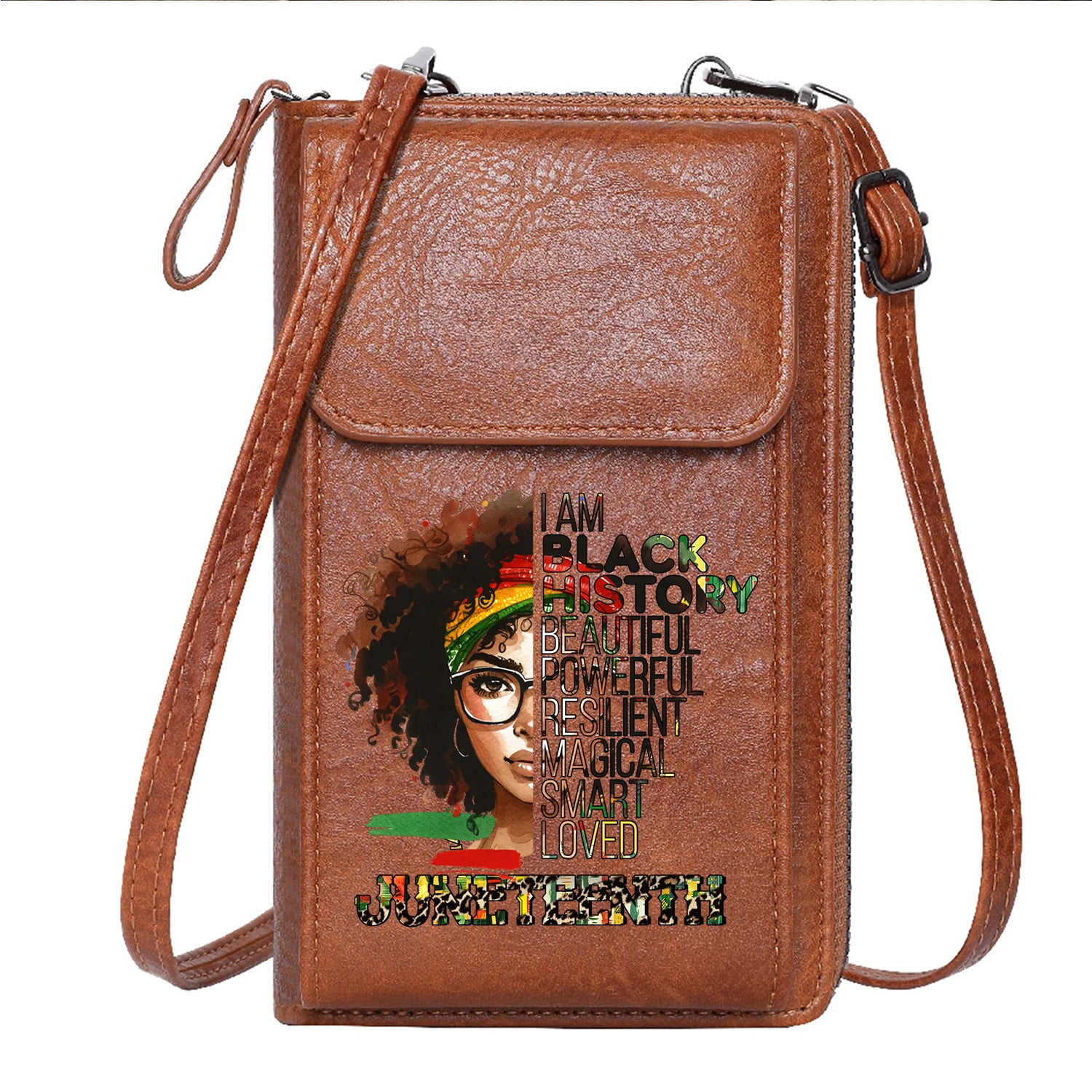 Casual Women Ladies Messenger Flower Pattern Crossbody Bag Soft PU ...