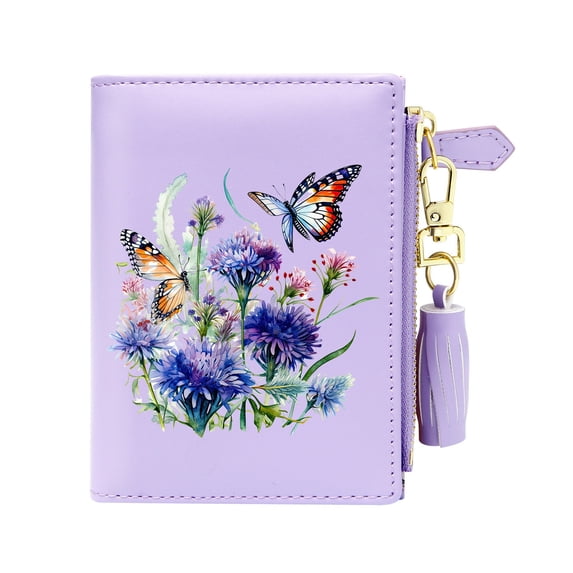 Casual Women Ladies Purse Minimalist Design Short Wallet PU Leather ...