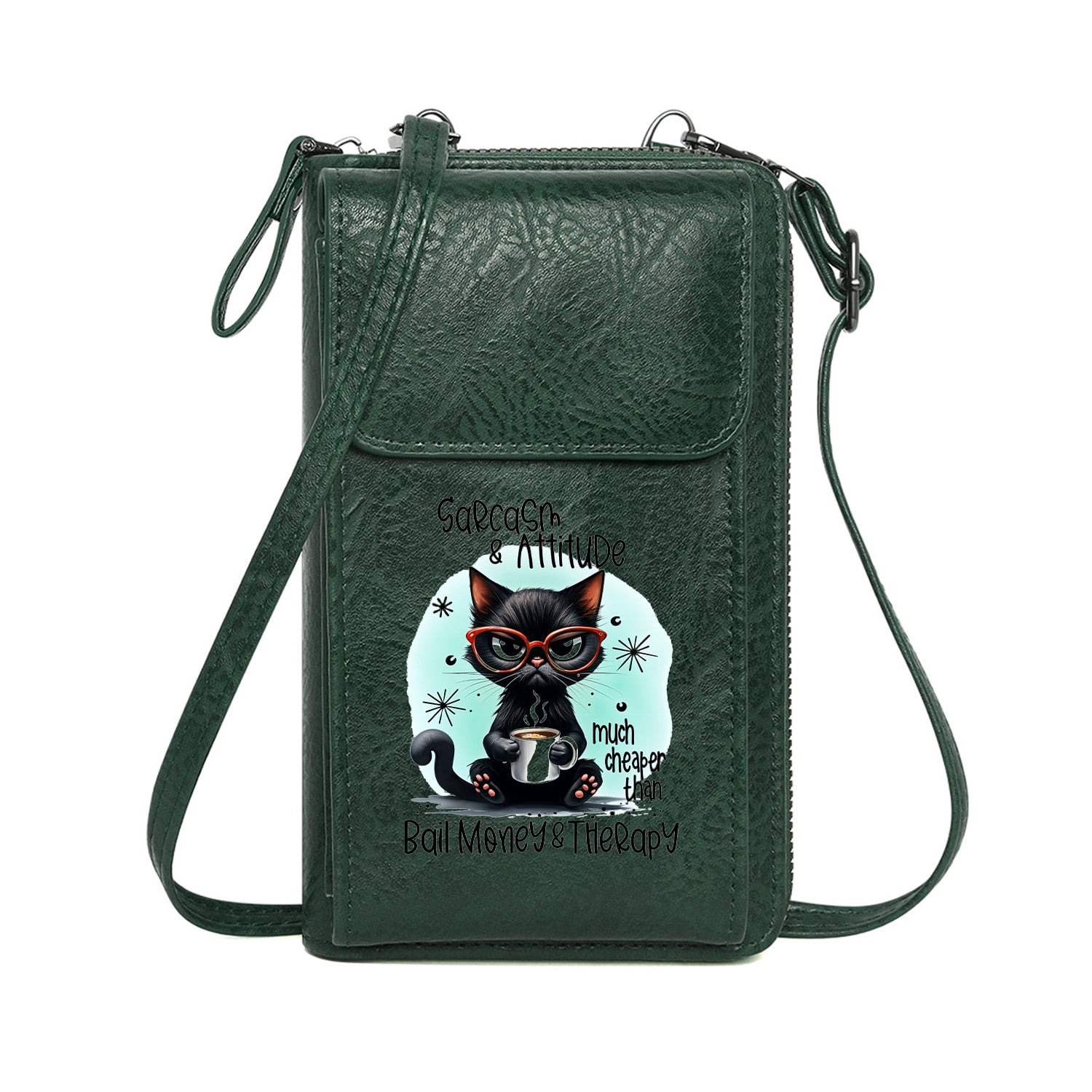 Casual Women Phone Bag Boho Print Women Crossbody Daily Use Memorial ...