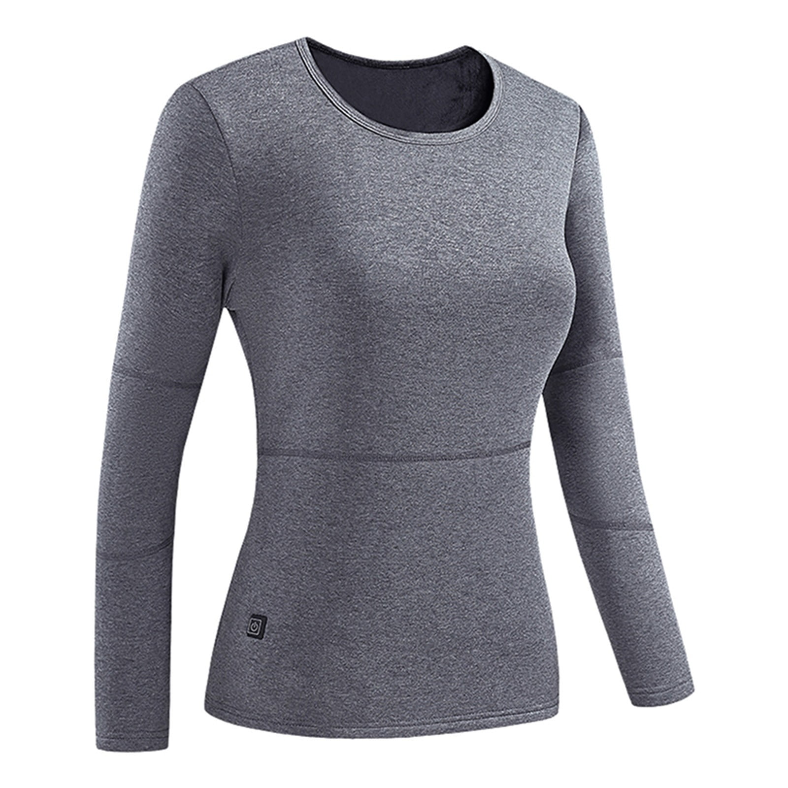 Casual Women Thermal Underwear Cold Weather Cotton Plus Velvet Couple Smart Charging Heating