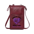 Casual Women Wallet Bag Flower Pattern Lightweight Bag PU Leather Gift ...