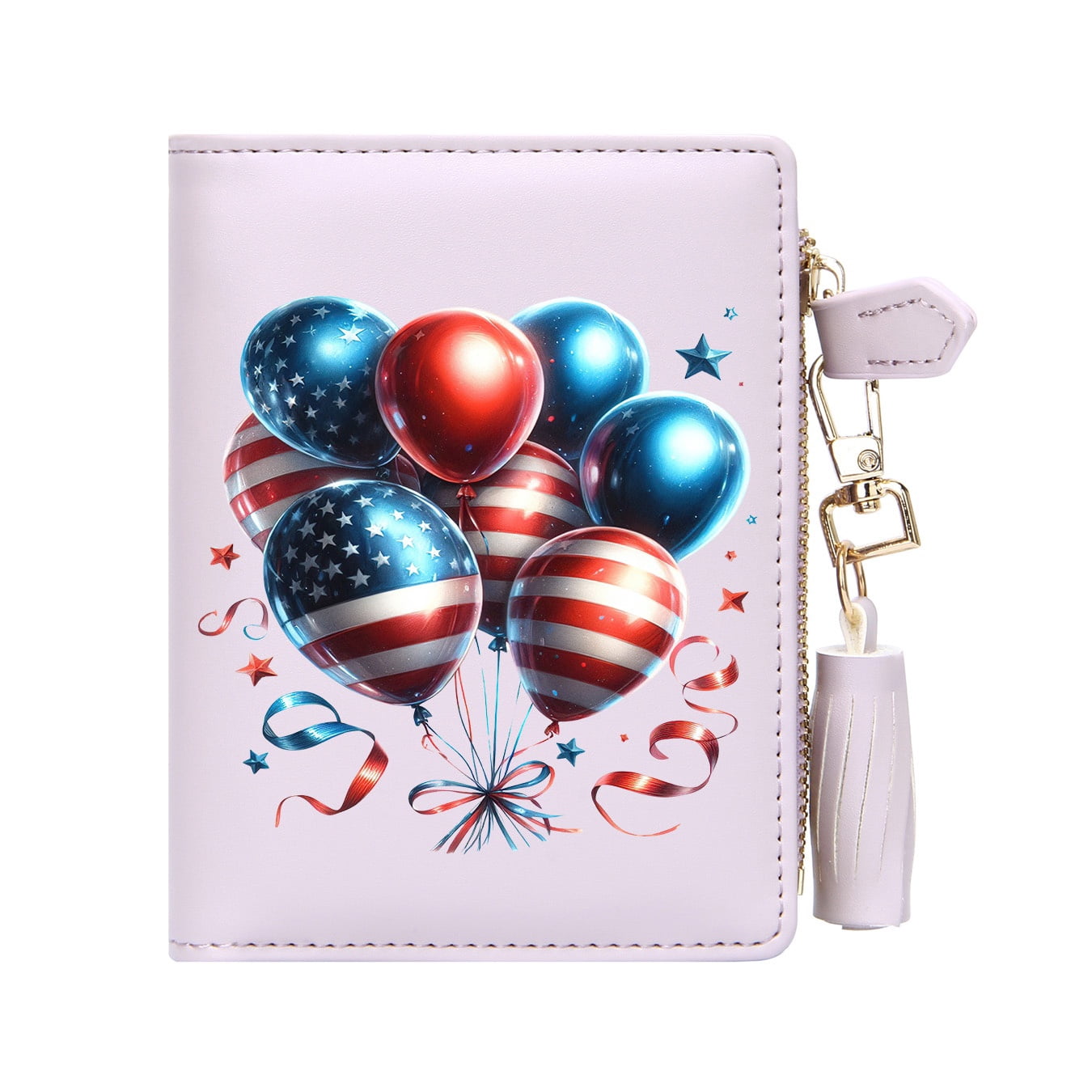 Casual Women Wallet Elegant Pattern Long Wallet Zipper Pocket PU ...