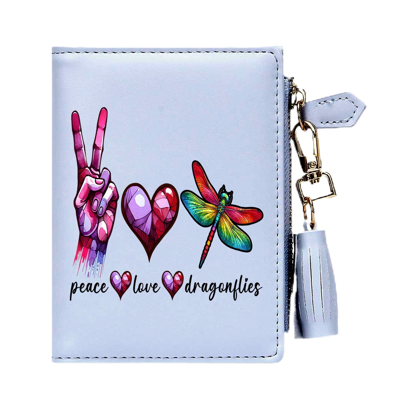 Casual Women Wallet Purse Classic Pattern Card Holder Wallet Zipper ...