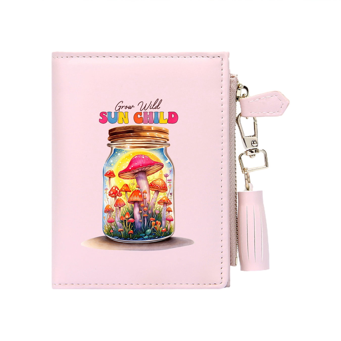 Casual Women Zipper Wallet Geometric Pattern Card Holder Wallet PU ...
