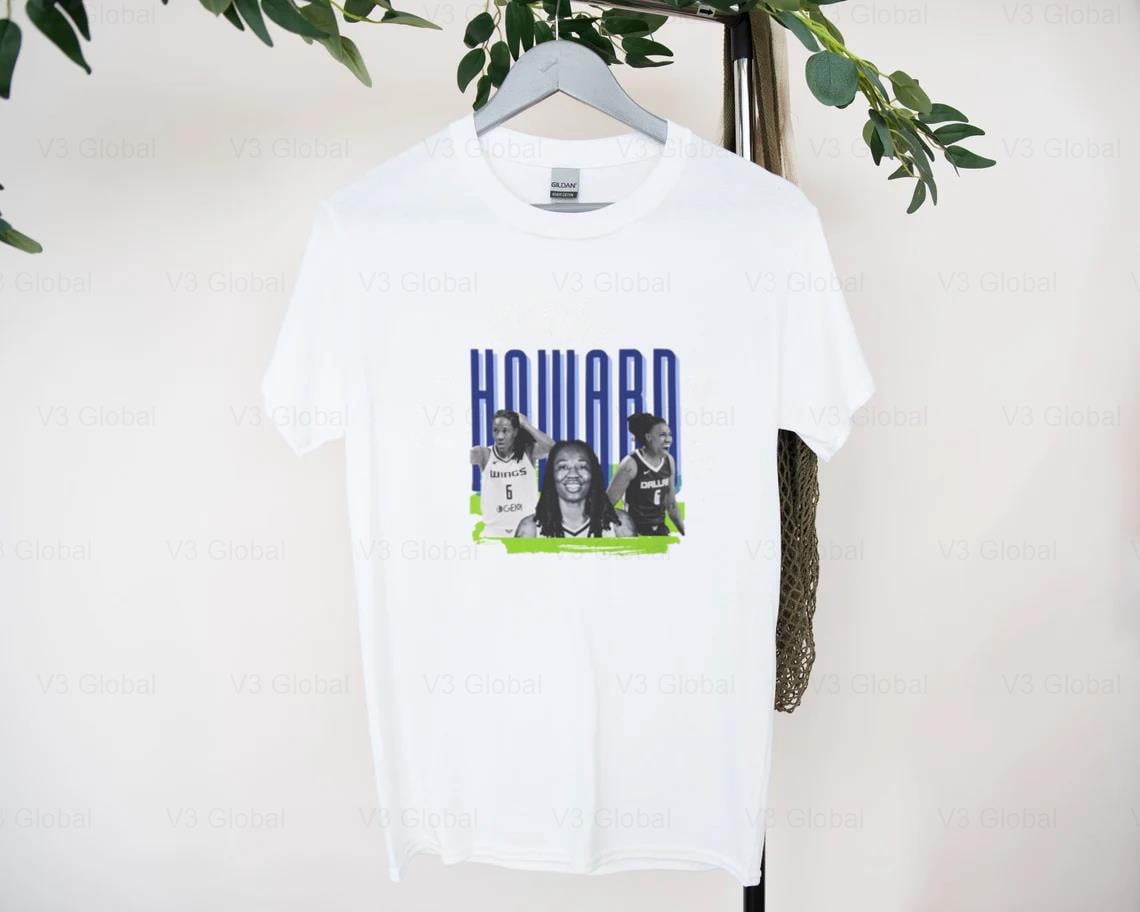 CasuelWéar Natasha Howard Dallas Wings WNBA Unisex T-Shirt – Must-Have ...