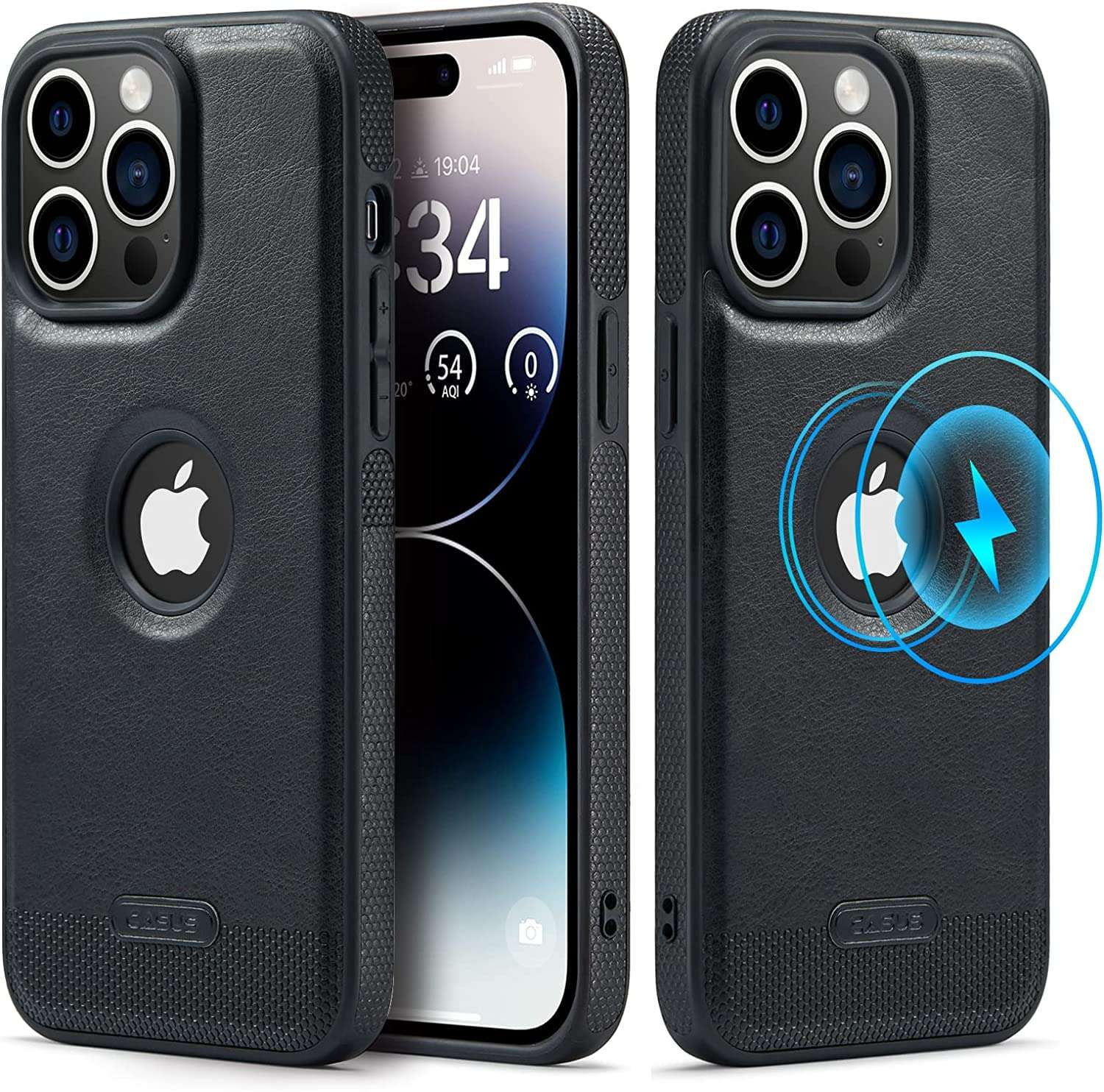 Casus Business Wallet Case Leather Sim Card Holder for Apple iPhone 12 ...