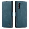 Casus Leather Wallet Back Zipper Magnetic Flip Cover Card Holder Case ...
