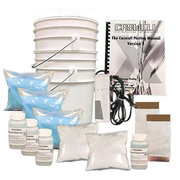 Caswell Bright Acid Copper Plating Kit - 4.5 Gal - Walmart.com