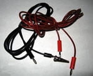 Caswell Brush Plating Connecting Lead Set (Black and Red) - Walmart.com