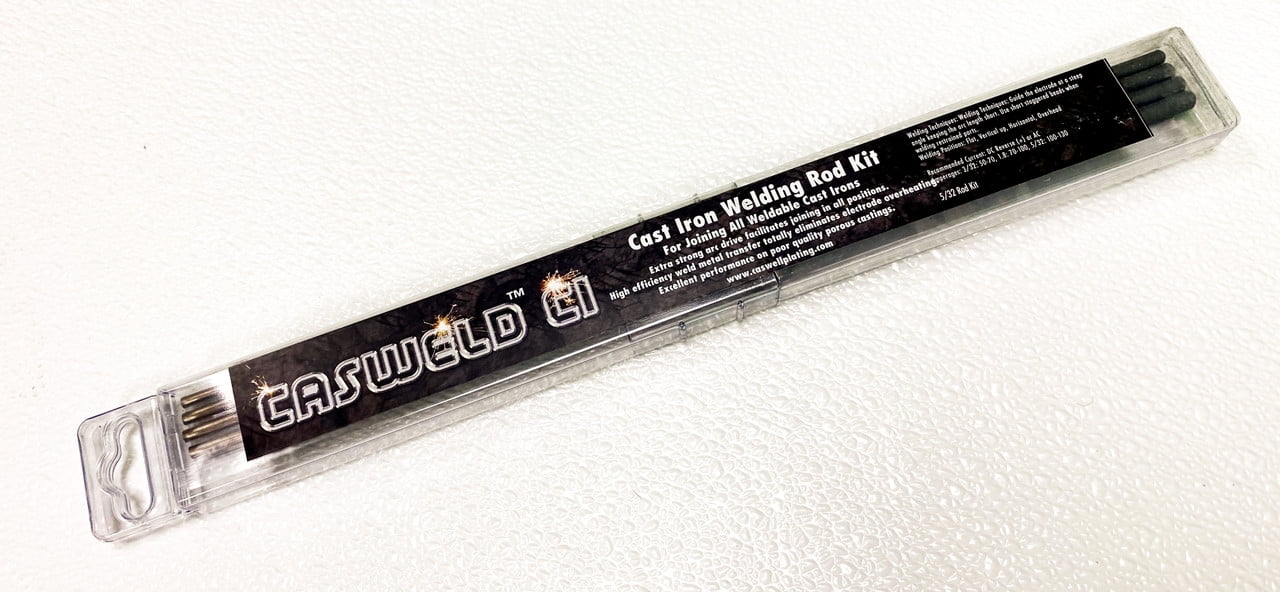 Caswell Casweld CI Cast Iron Welding Rod Kit - Walmart.com