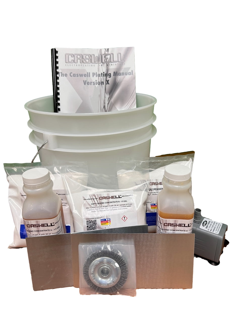 Caswell Copy Cad & Zinc Plating Kit - 3 Gal - Walmart.com