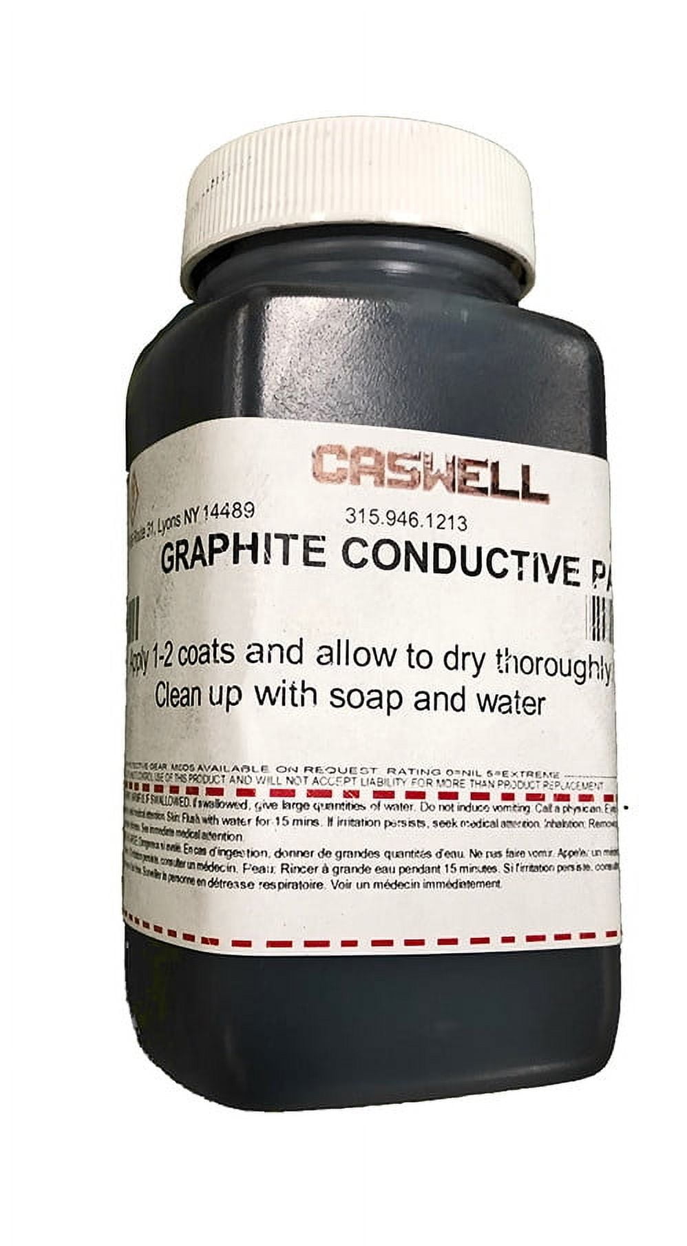 Caswell Graphite Conductive Paint - 4 fl oz - Walmart Business Supplies