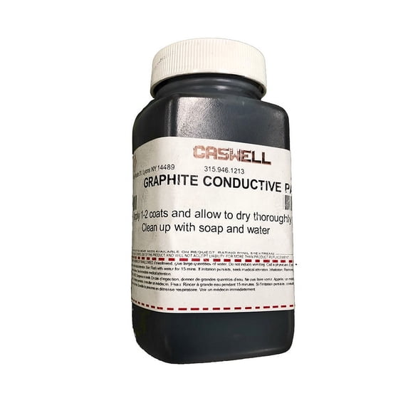 Caswell Graphite Conductive Paint - 4 fl oz - Walmart.com