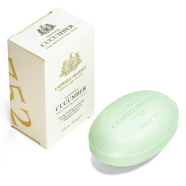 Caswell Massey Centuries Cucumber Luxury Bar Soap Moisturizing