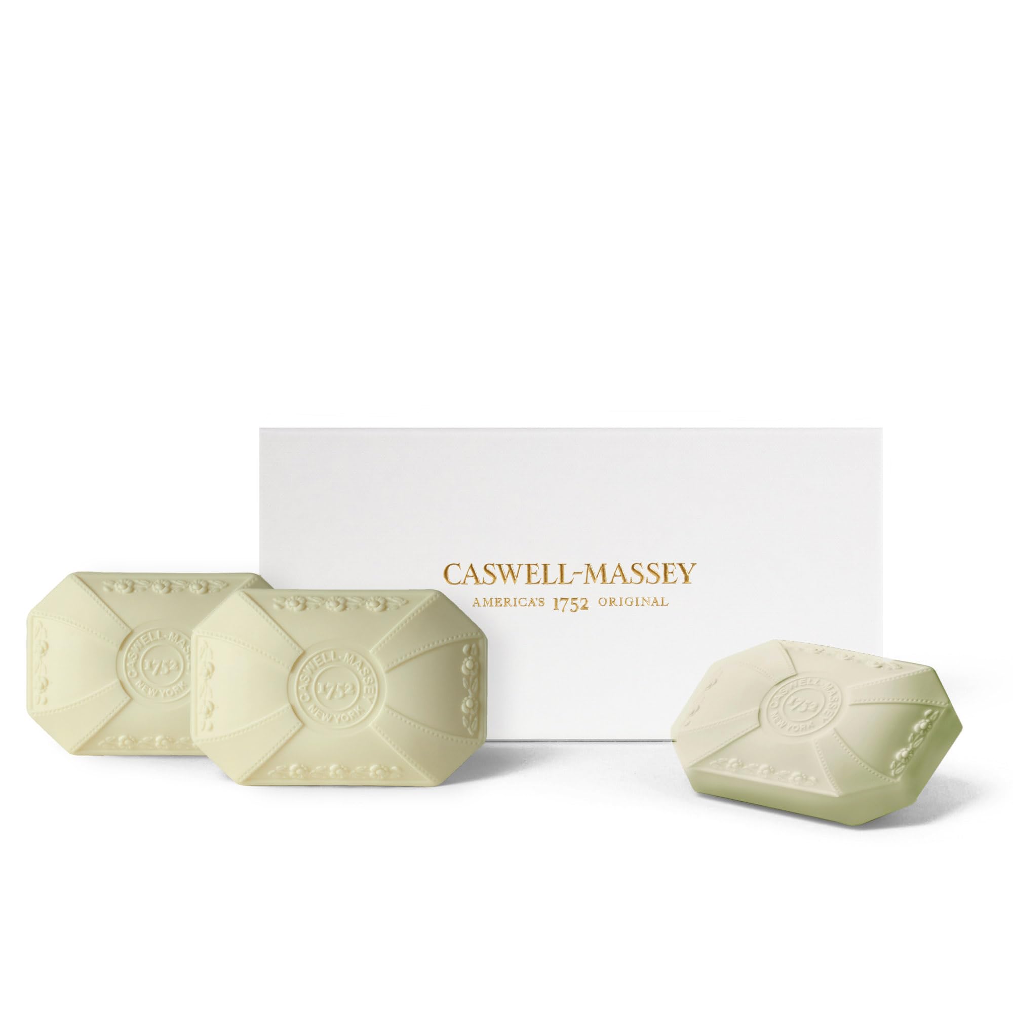 Caswell-Massey Natural Bar Soap MZF22 for Women, Moisturizing Body Soap ...