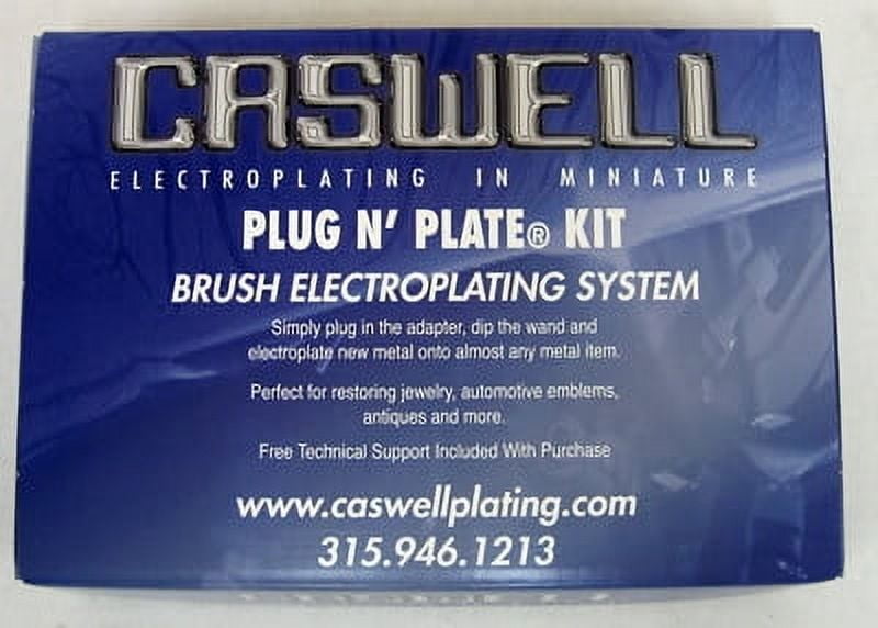 Caswell Plug N' Plate Rose Gold Kit - Walmart.com