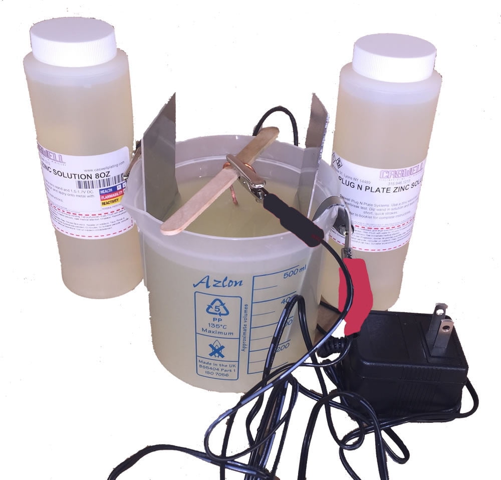 Caswell Science Plating Kit - Zinc Plating - Walmart.com