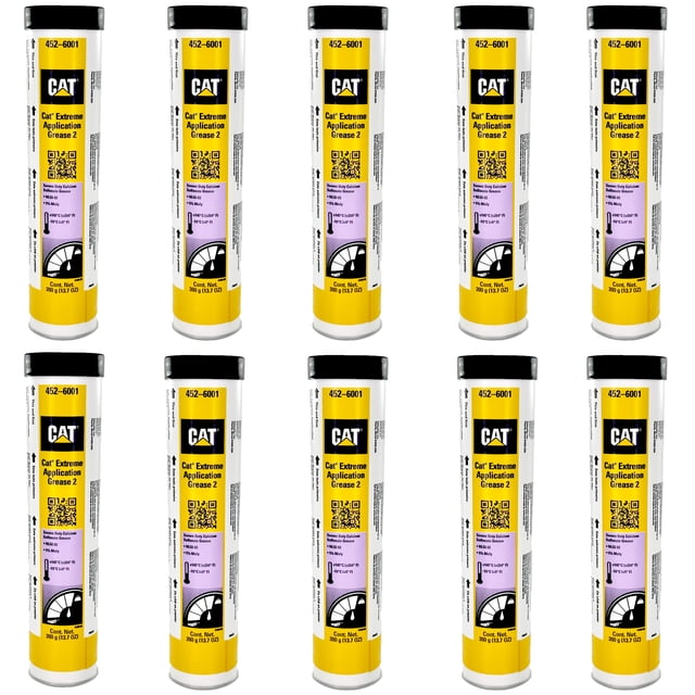 Cat 452-6001 Extreme Application Grease NLGI #2, 5% Moly 13.7oz. | 10 ...