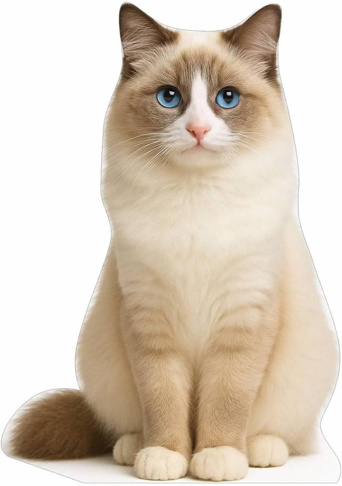 Cat 5FT Life Size Cardboard Cutout – A Fun Animal Standup for Photo ...