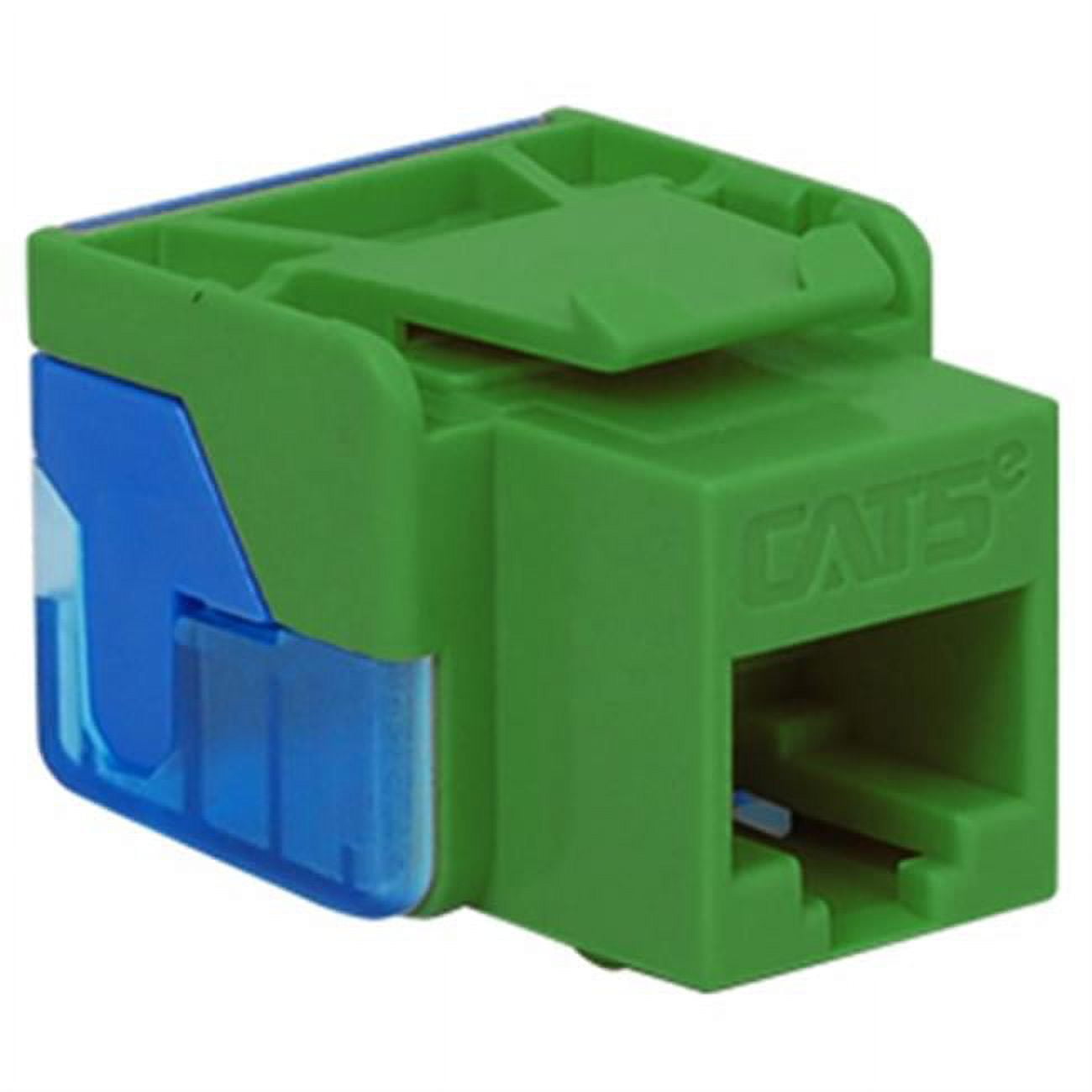 Cat 5e EZ Modular Connector- Green - Walmart.com