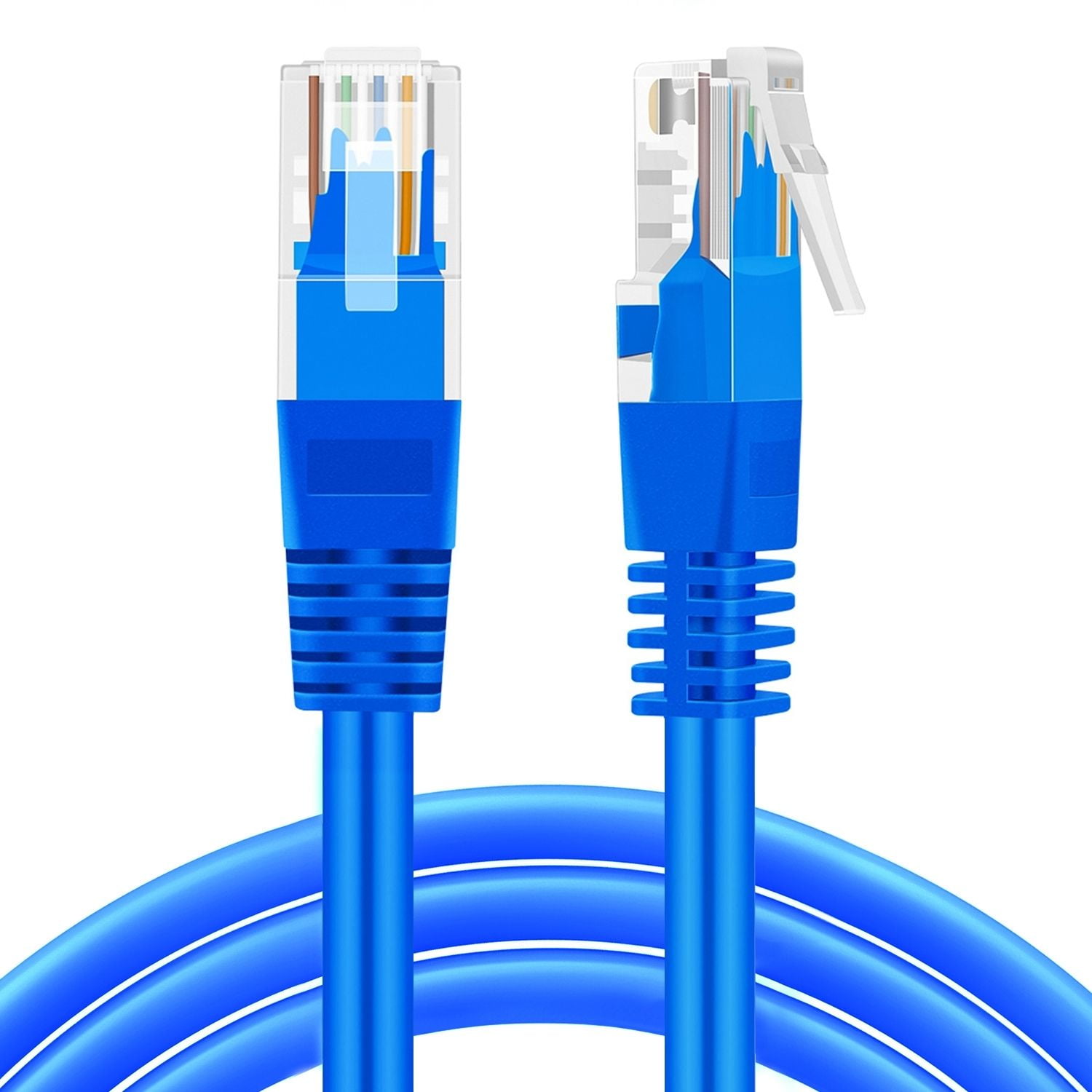 Cat 5e Ethernet Cable 25ft, Cat 5 Internet Patch Cable Cat5e Cable RJ45 ...