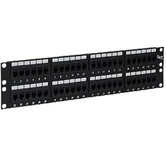 Cat 6 48-Port Feed-Through Patch Panel - Walmart.com