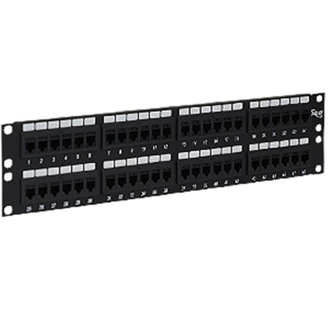 Cat 6 48-Port Feed-Through Patch Panel - Walmart.com