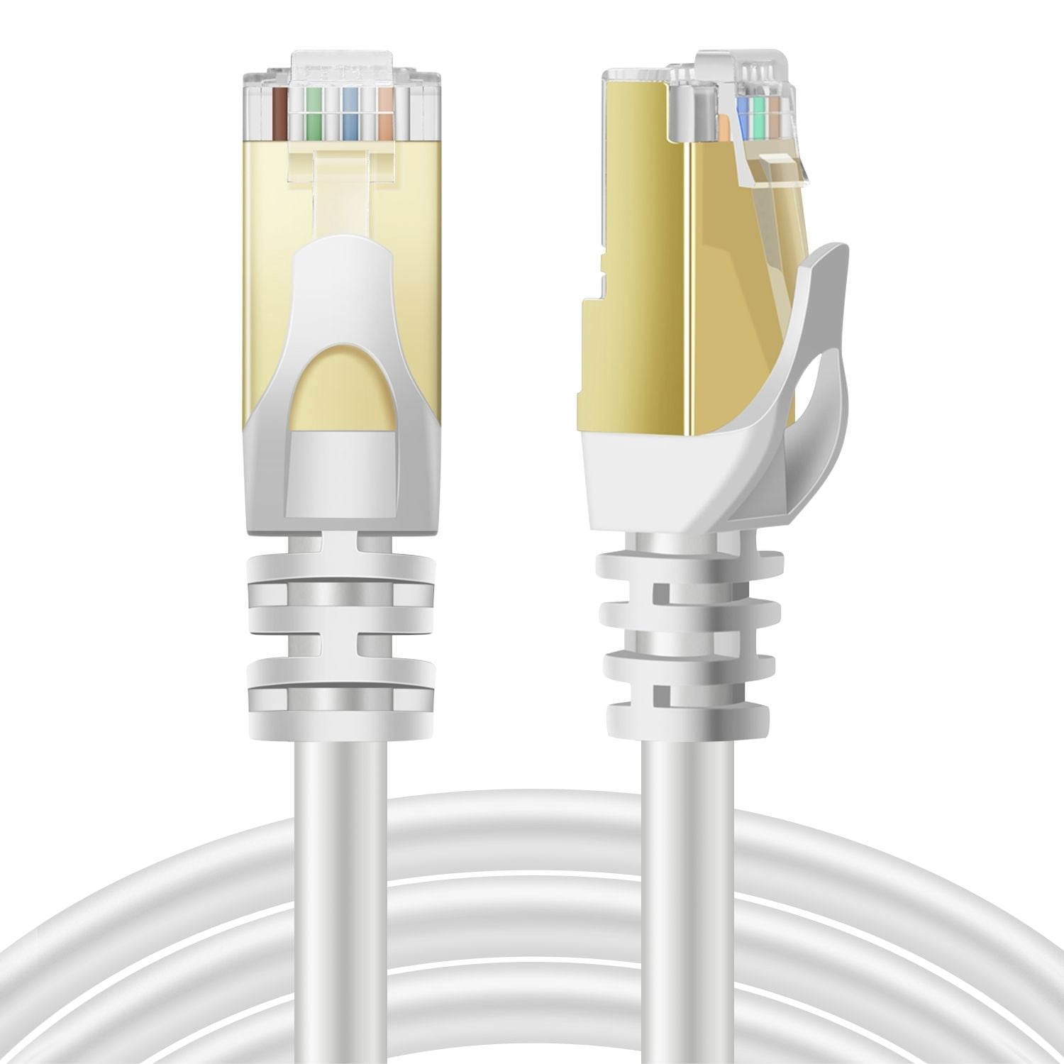 Cat 6 Ethernet Cable 1.5ft, Ethernet Patch Cable Cat6 RJ45 Cable ...